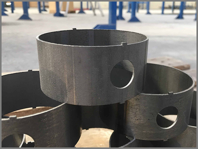 Laser cutting of round and profile pipes, work examples.